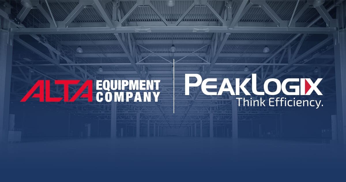 PeakLogix Acquired by Alta Equipment Group